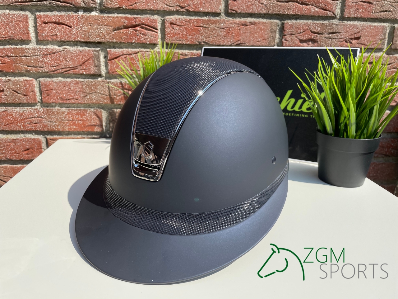 Samshield Reithelm Miss Shield Shadowmatt Shimmer, Top und Band Shimmer ...